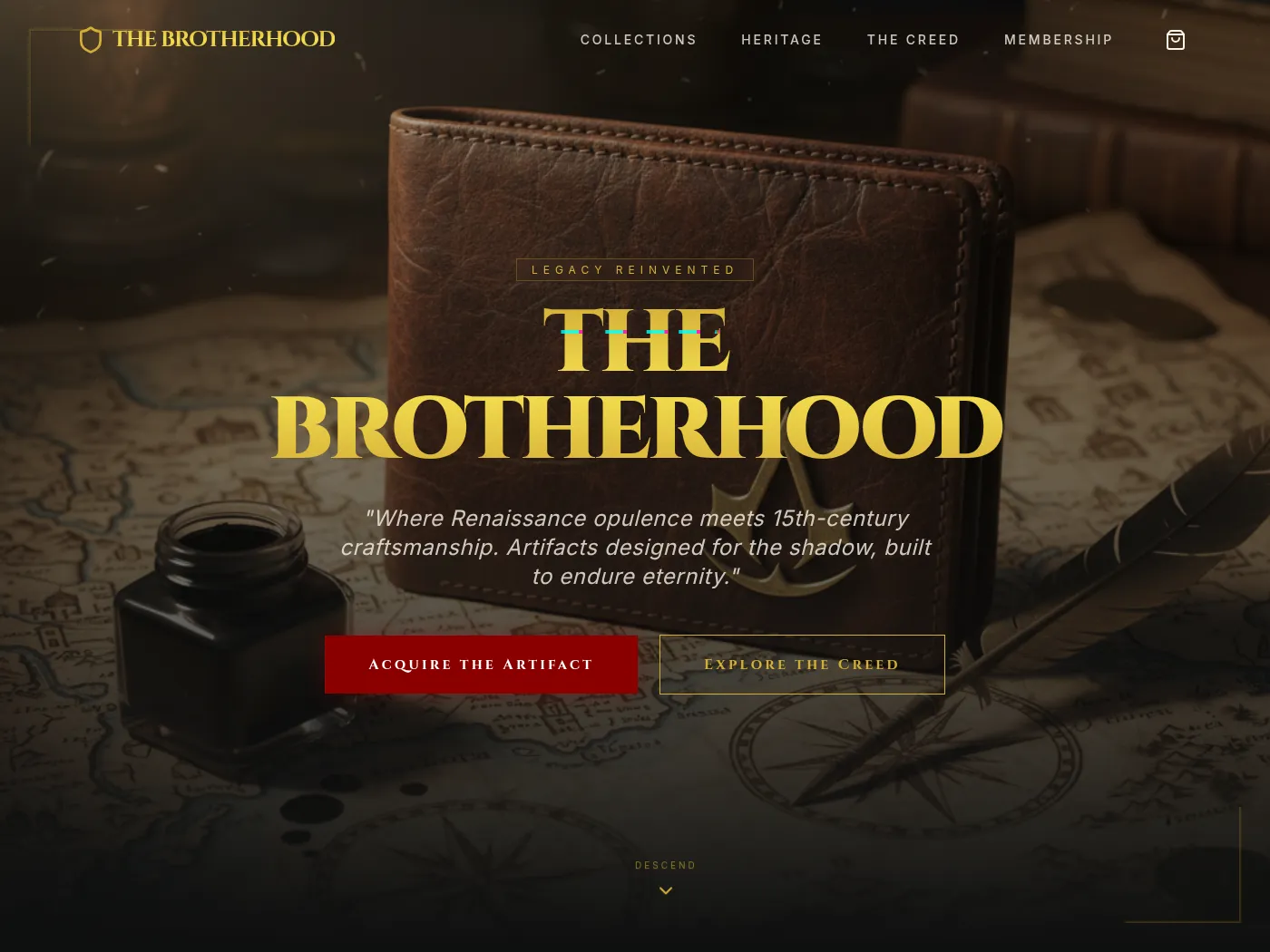 Brotherhood Wallet Landing