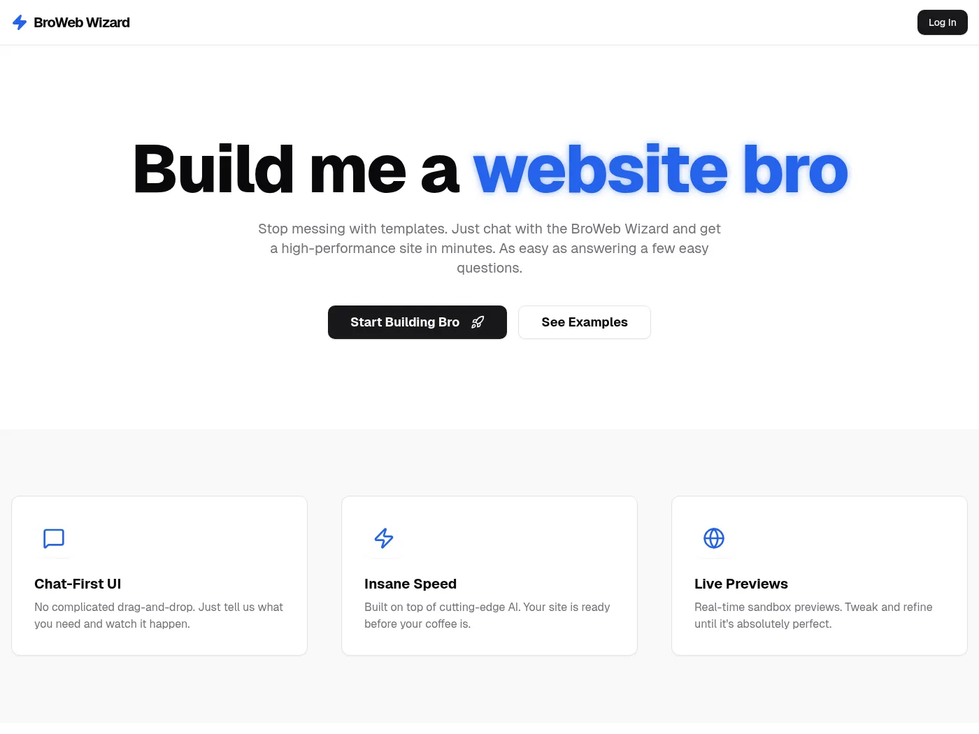 BroWeb Wizard