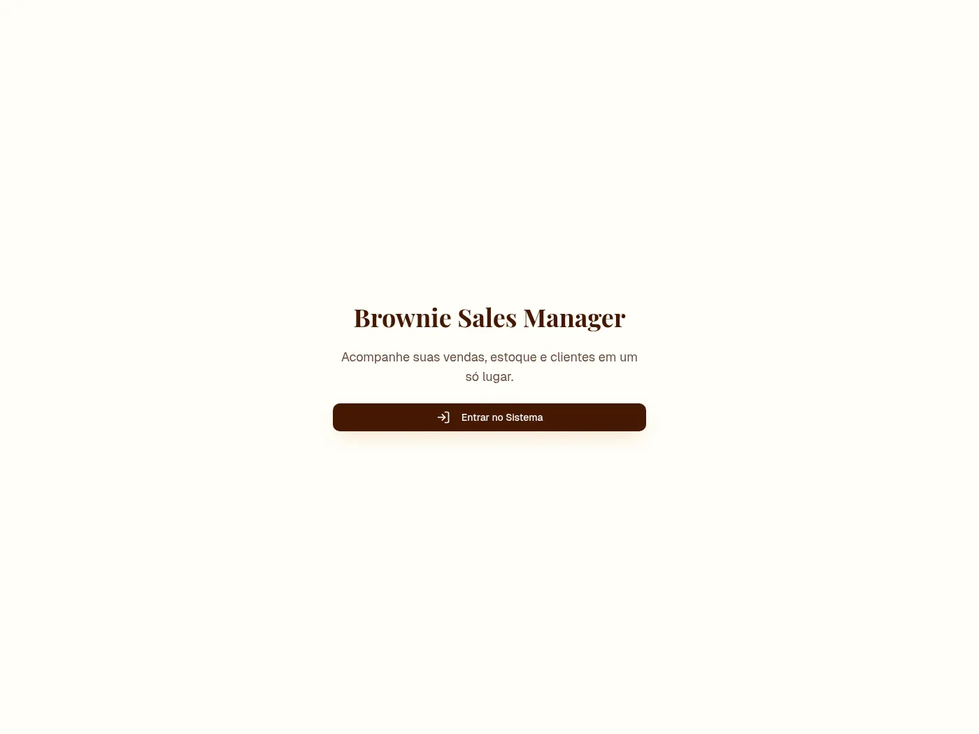 Brownie Sales Manager