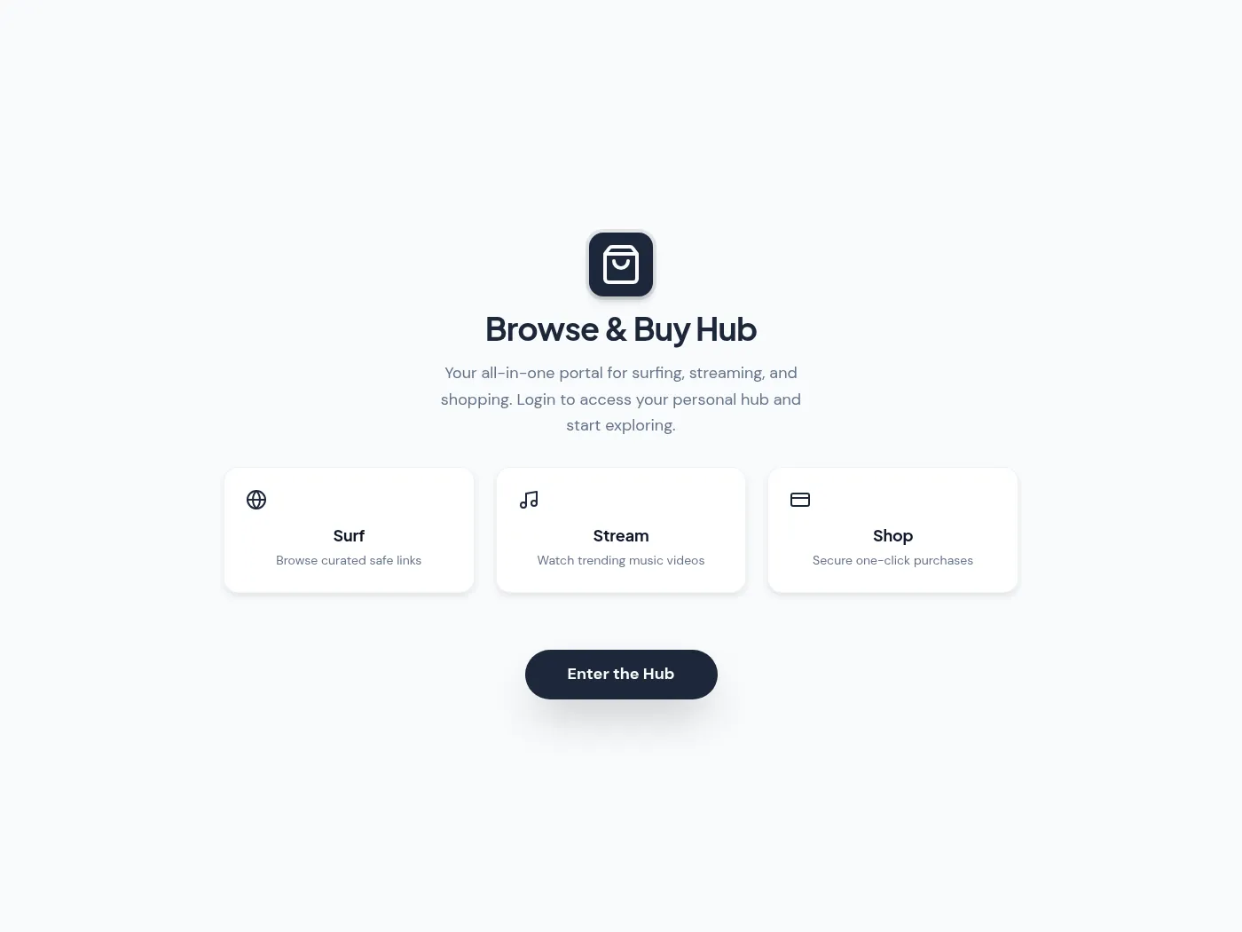 Browse & Buy Hub