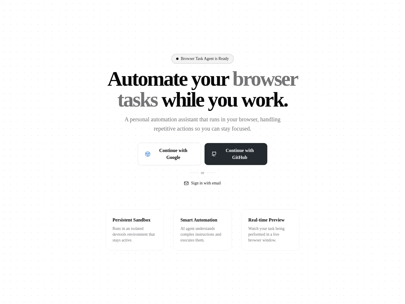 Browser Task Agent