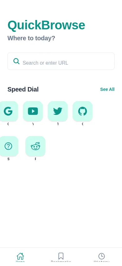 QuickBrowse App