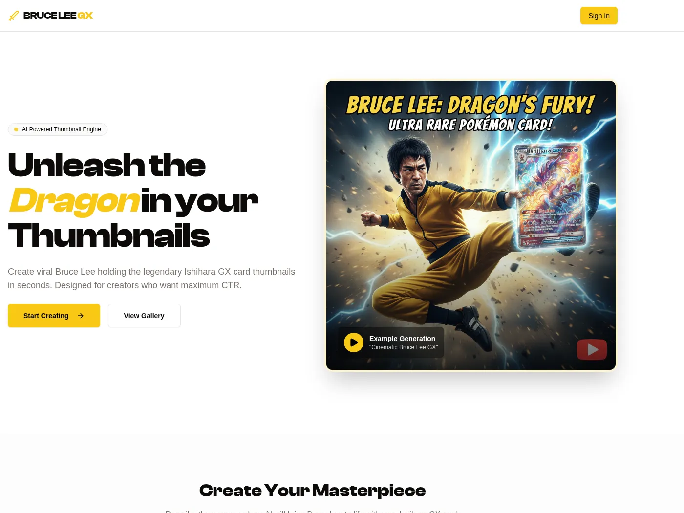Bruce Lee GX Thumbnail