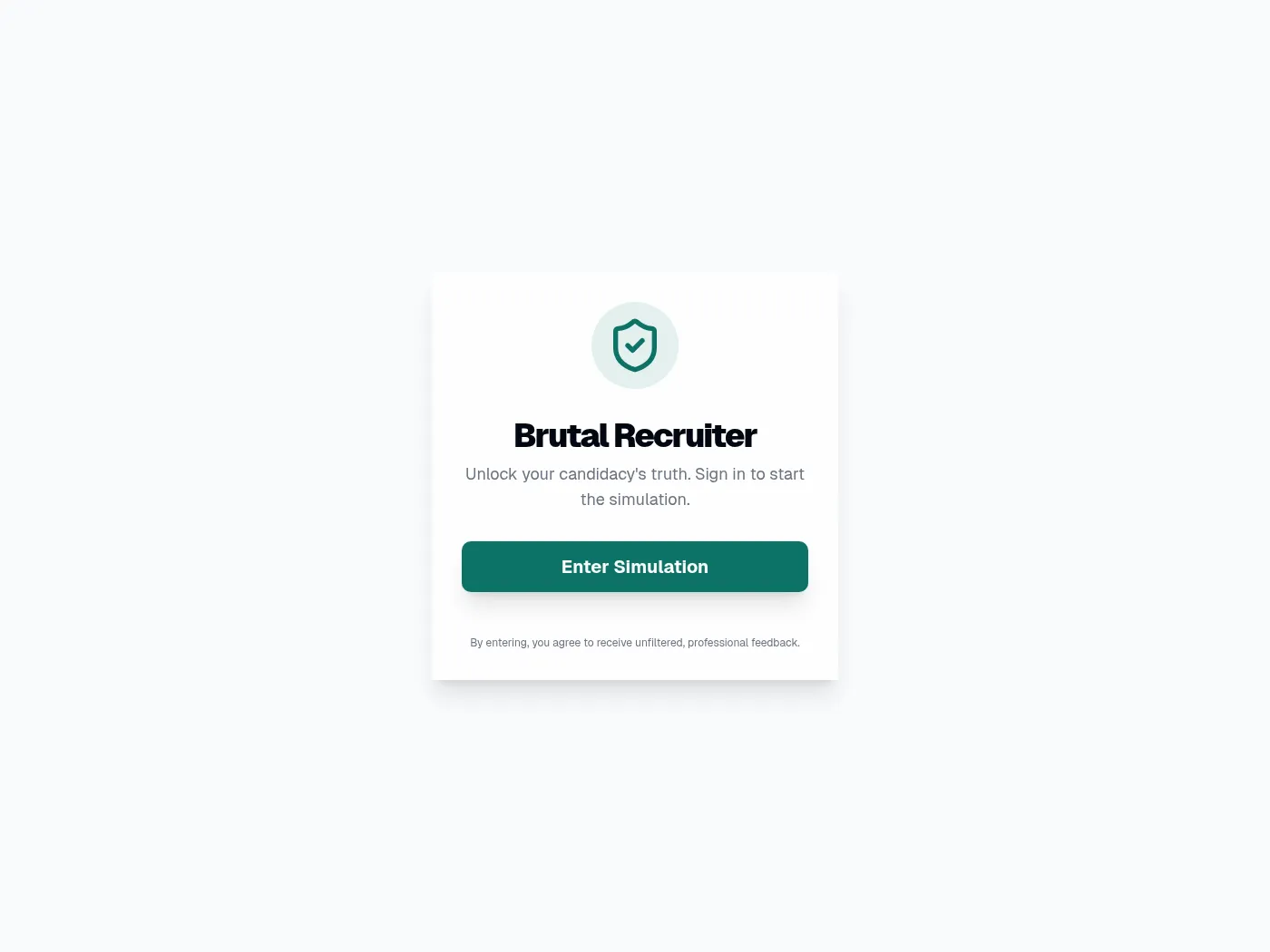 Brutal Resume Reviewer