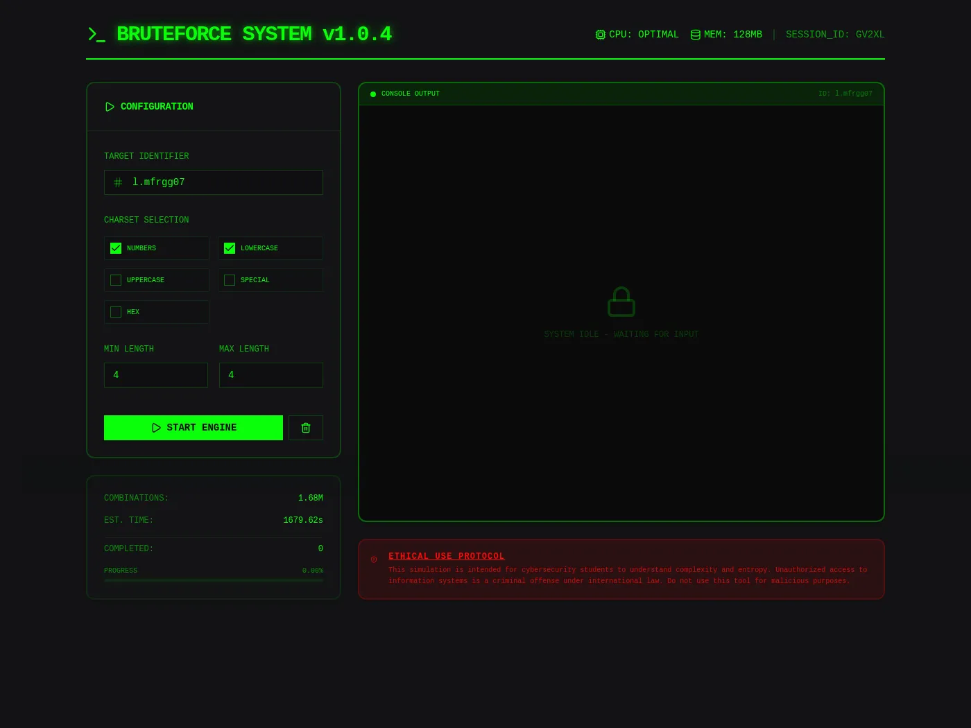 BruteForce School Code