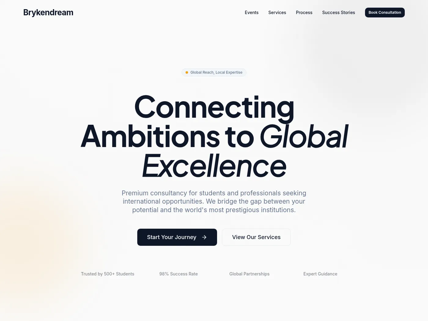 Brykendream Consultancy Site