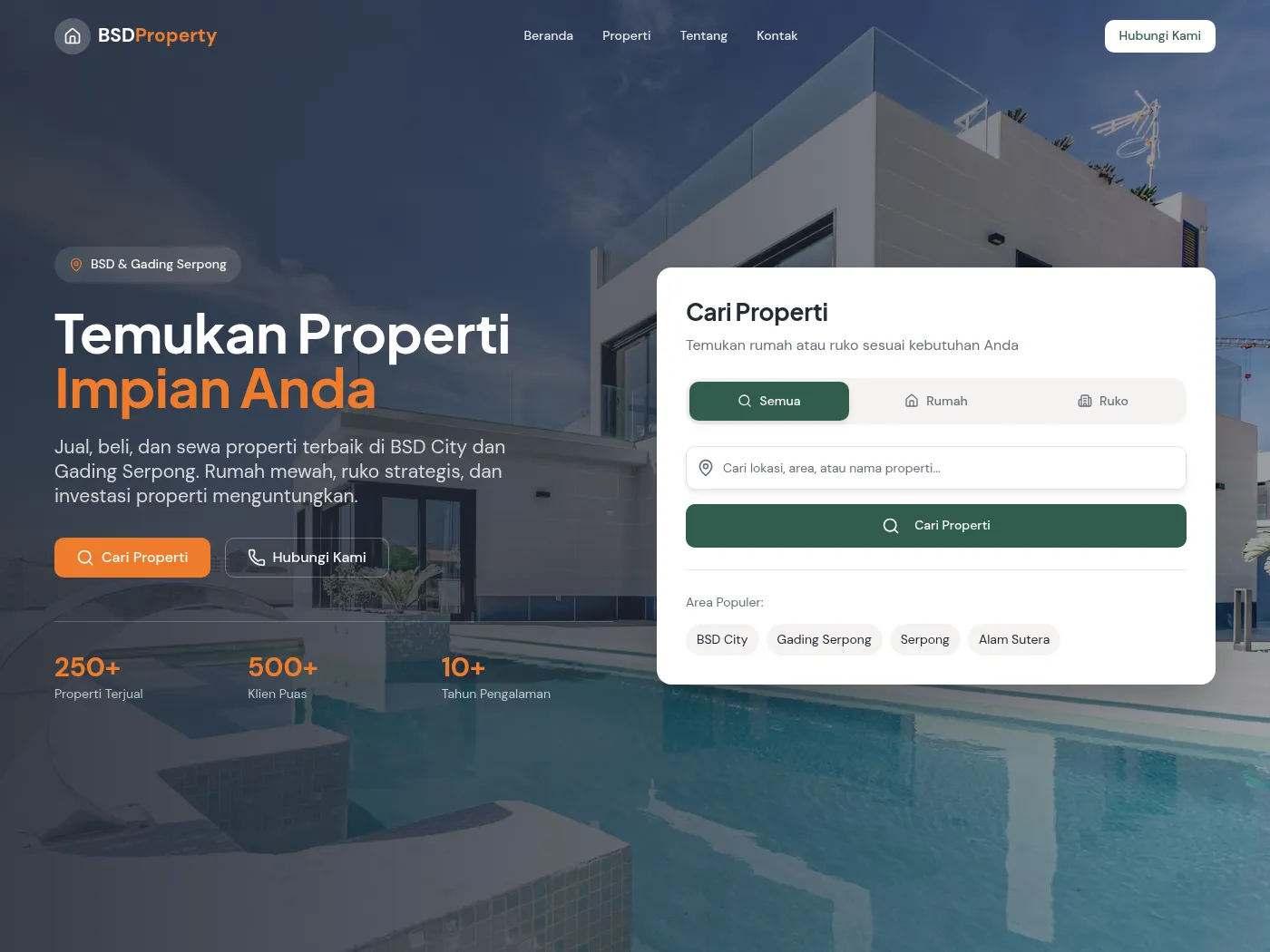 BSD Property Agent Site