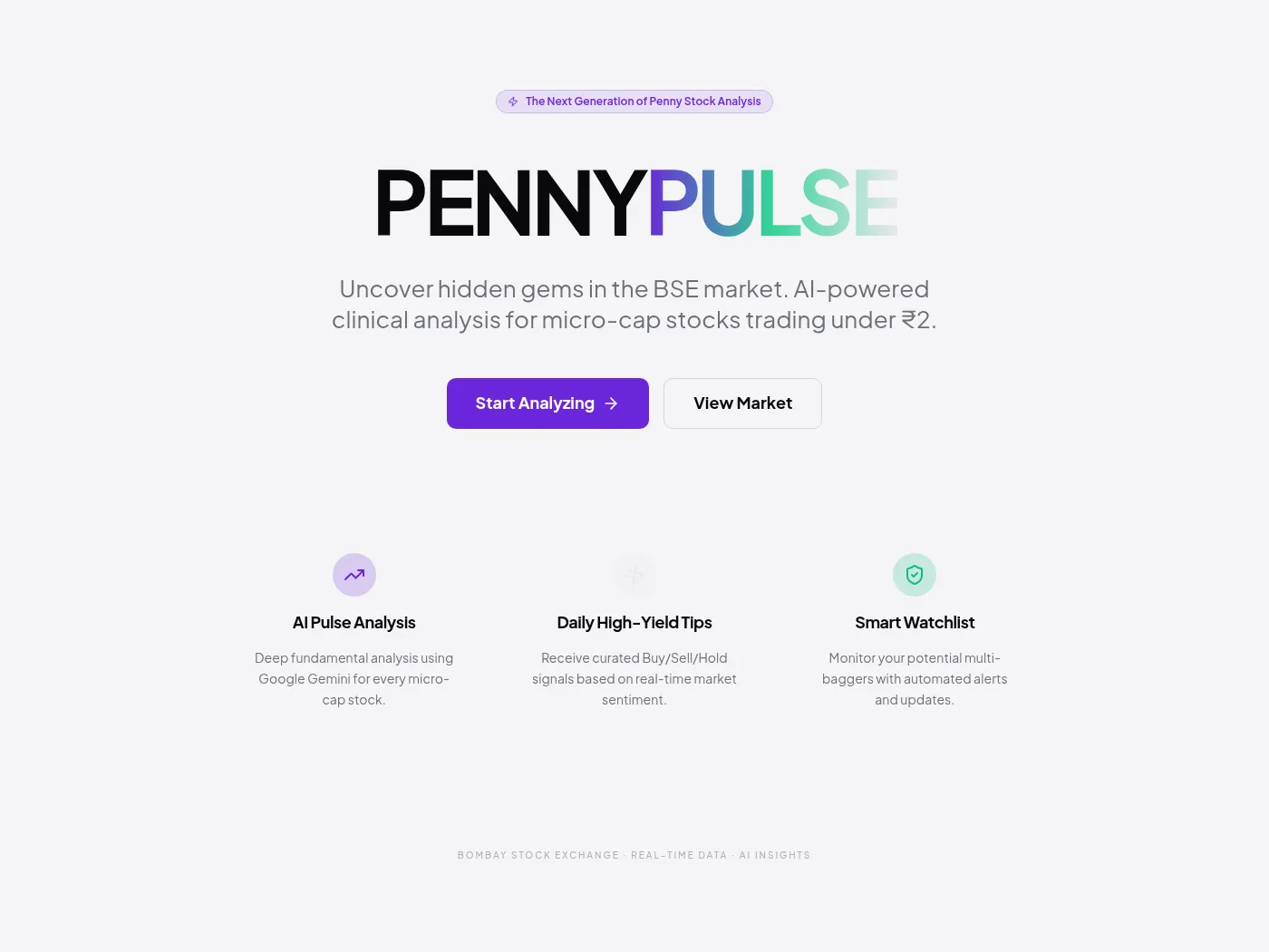 Penny Stocks Analyzer