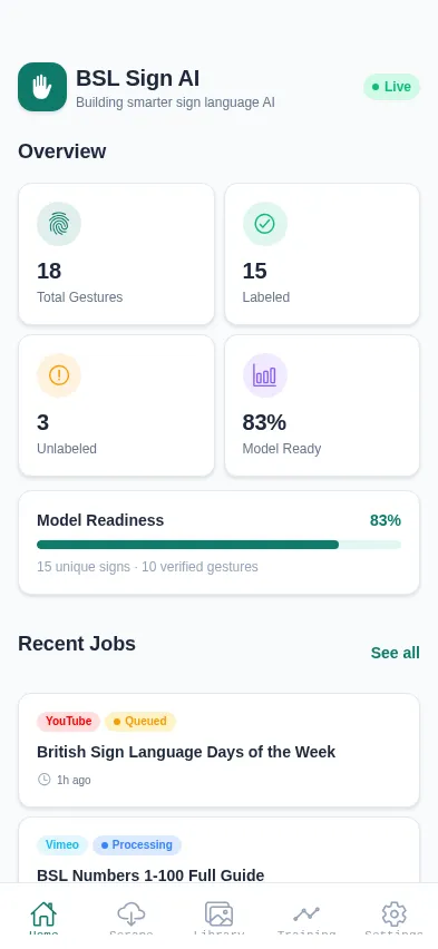 BSL Scraper AI App