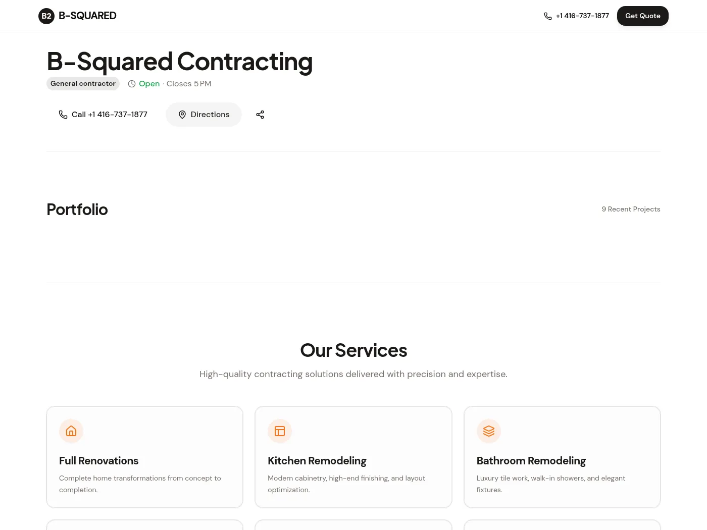 B-Squared Profile Page