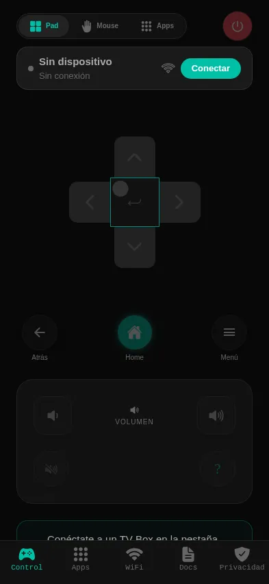 Bluetooth TV Box Remote