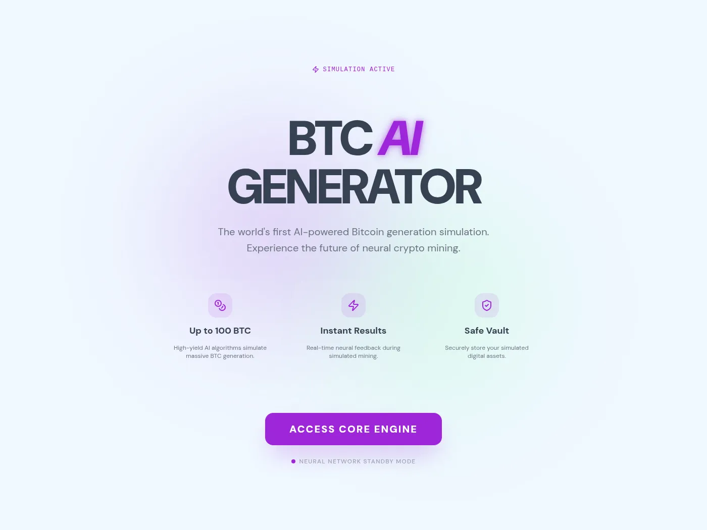 BTC AI Generator