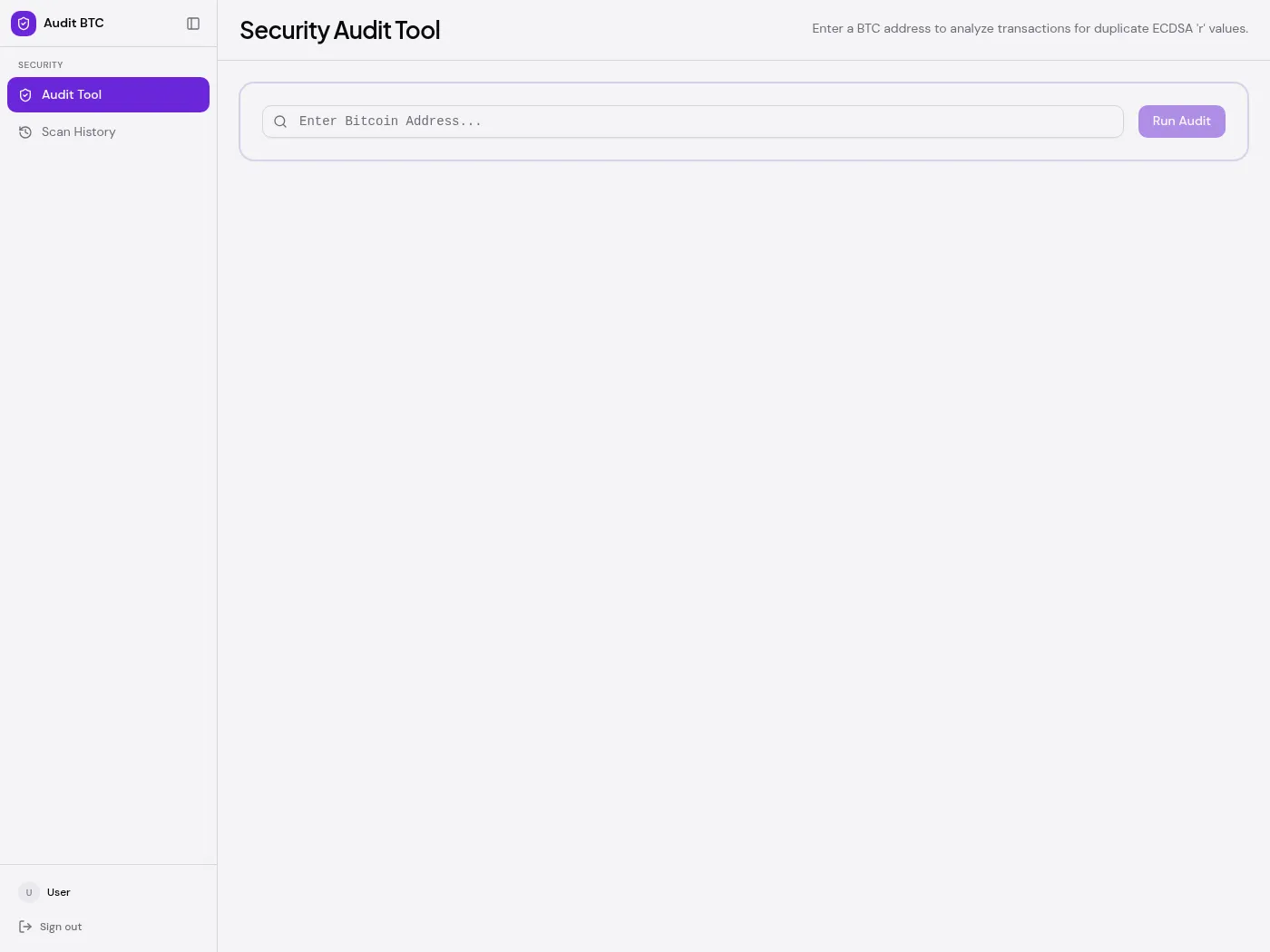 BTC Duplicate r Finder