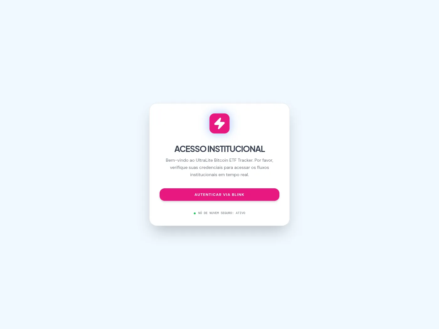 UltraLite Bitcoin ETF Tracker