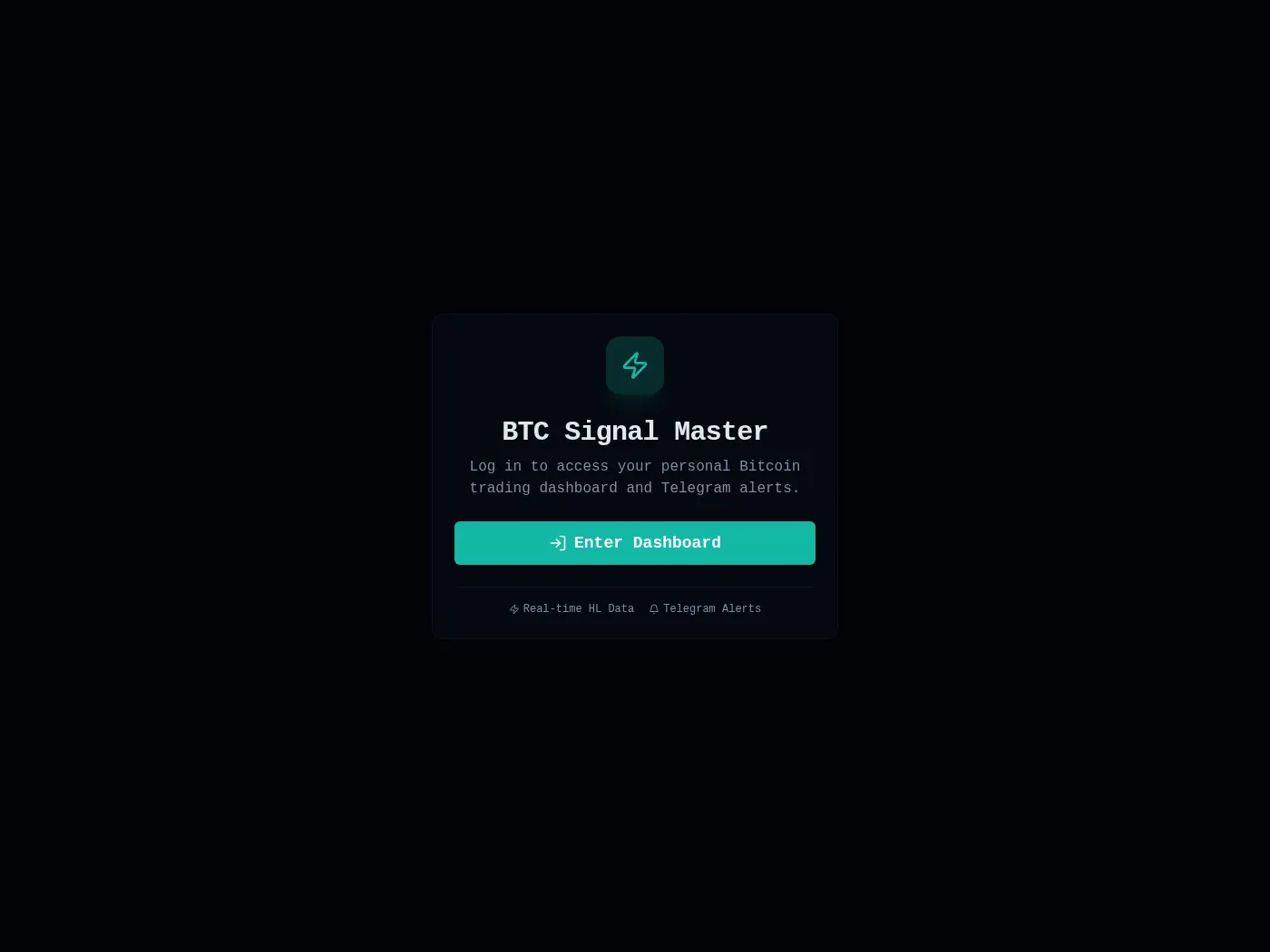 BTC Signal Master