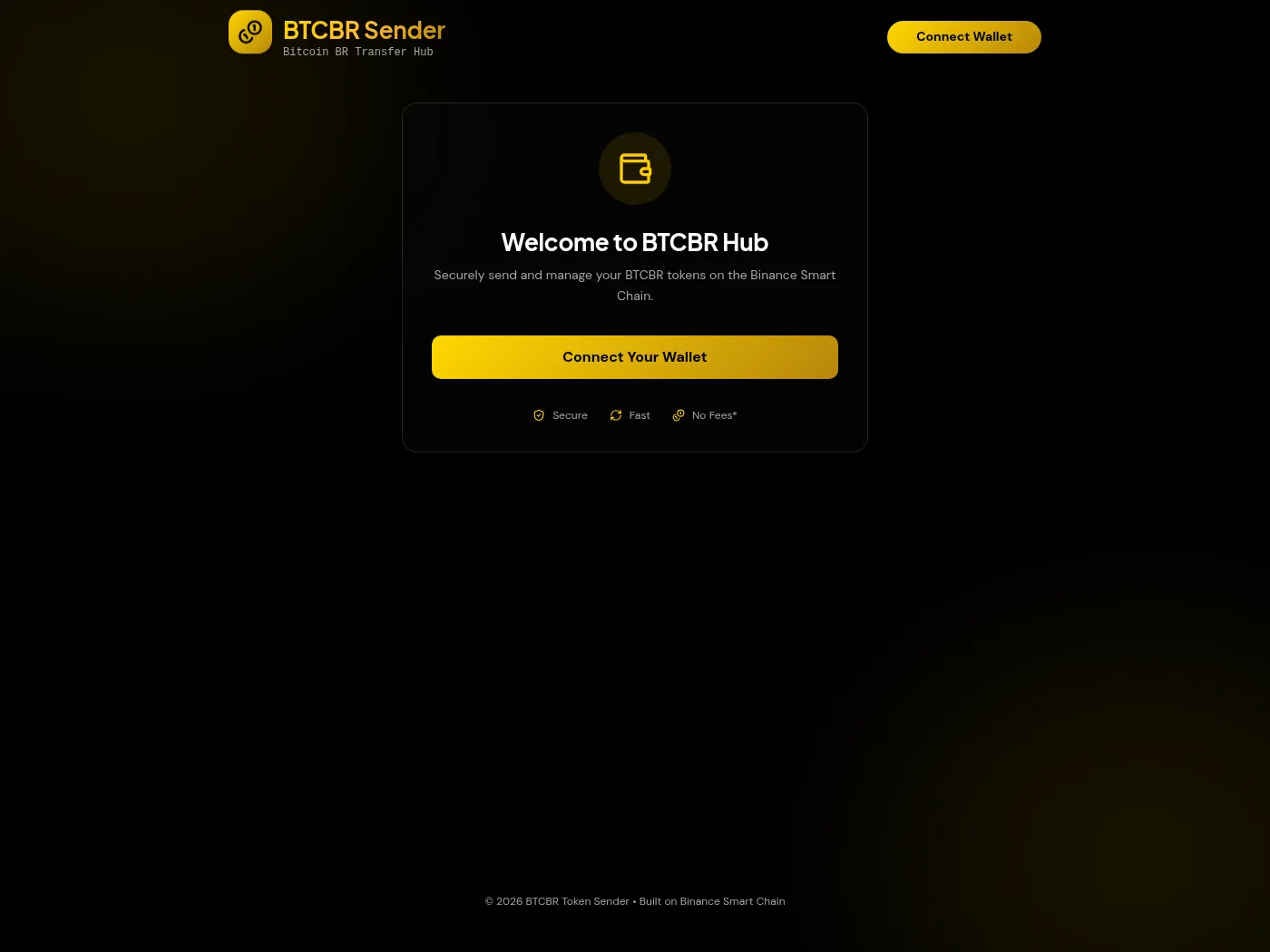 BTCBR Token Sender