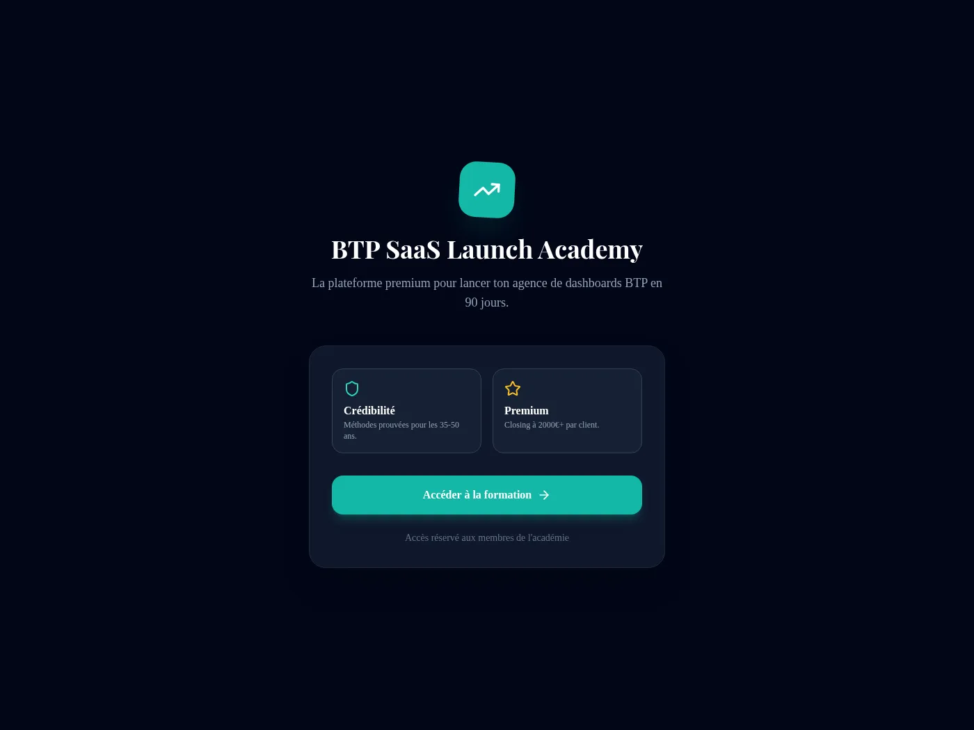 BTP SaaS Launch Academy