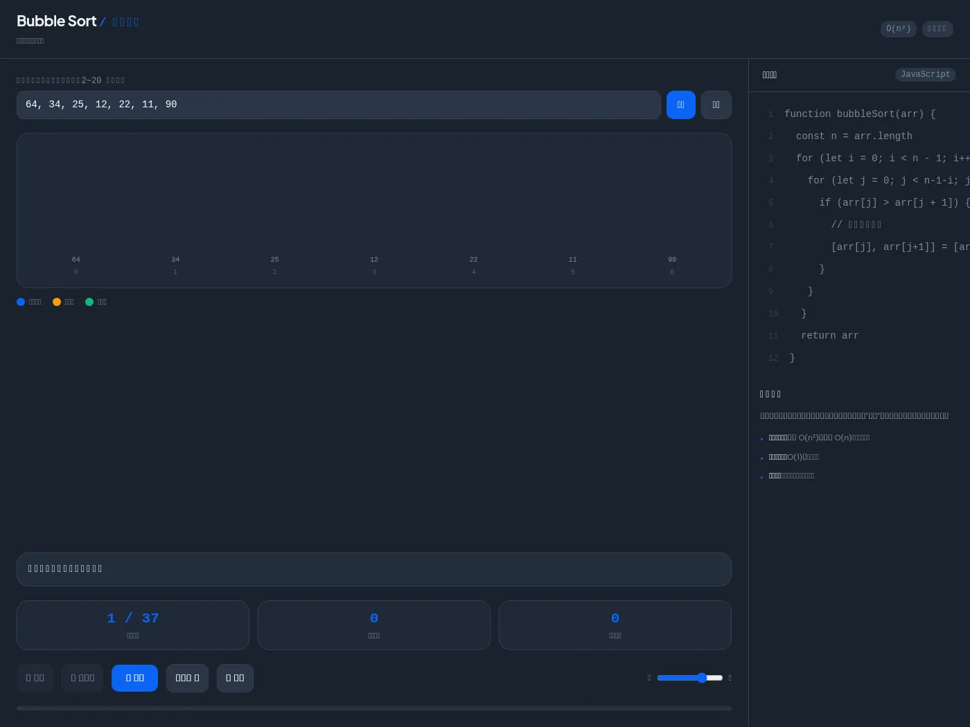 Bubble Sort Helper