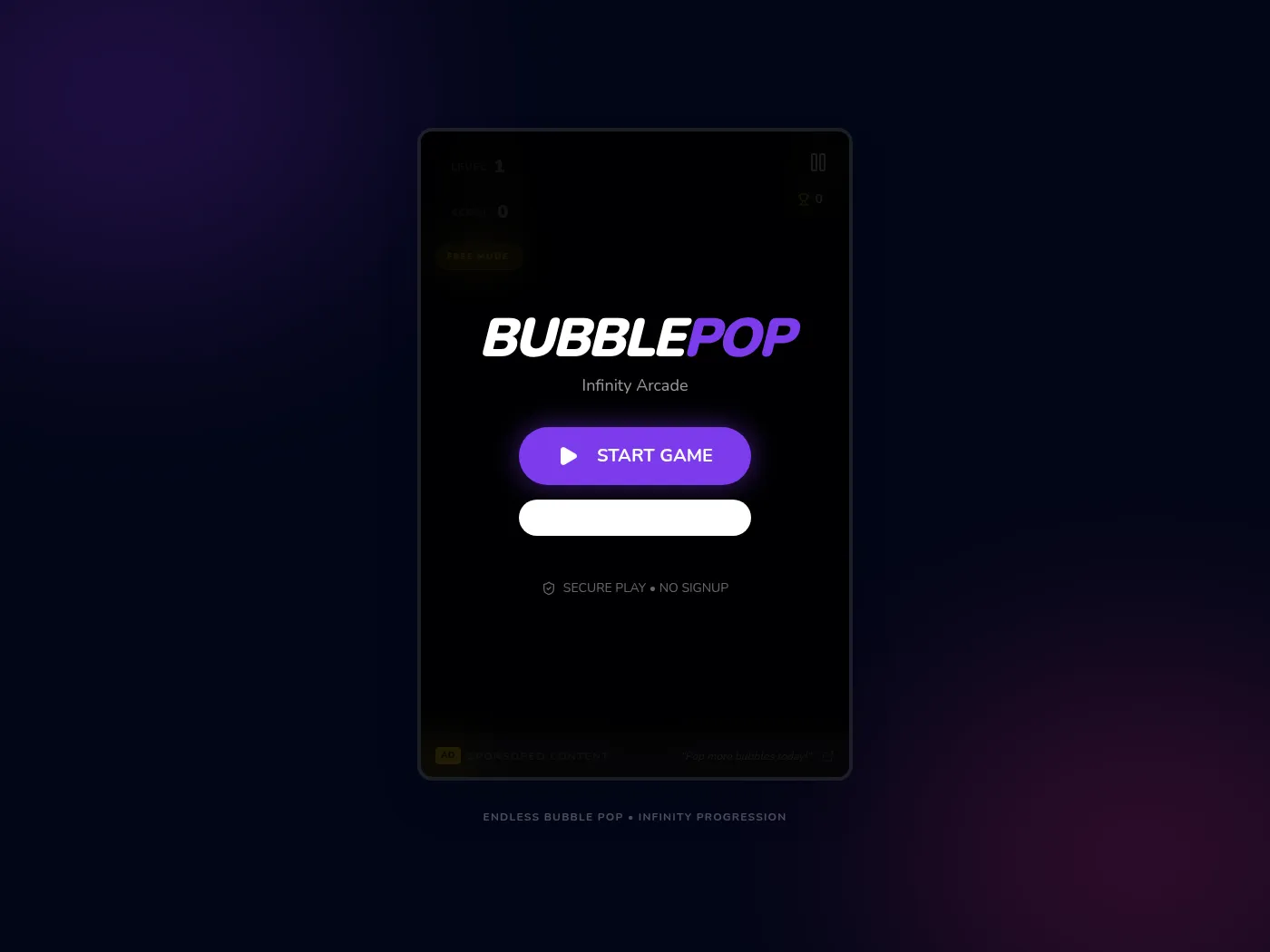 BubblePop Infinity