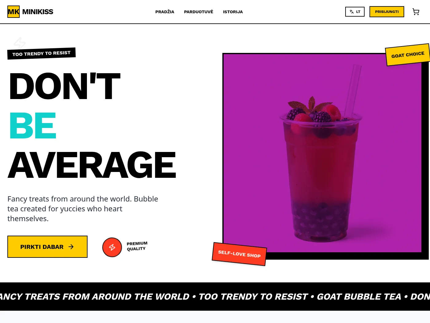 BubbleTea E-Store