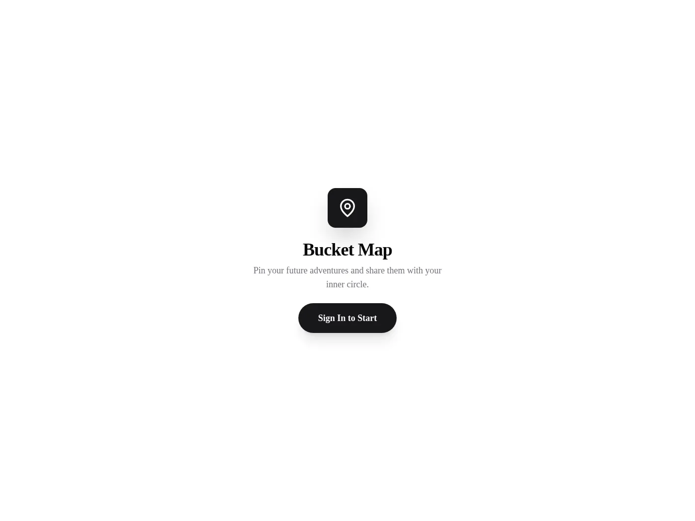 Bucket List Map