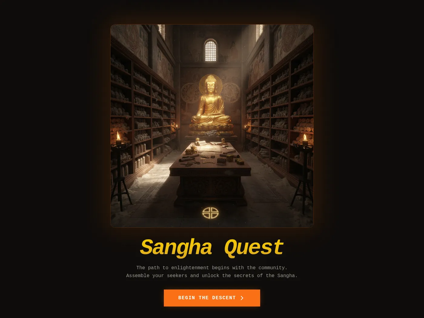 Buddhist Escape Room Quest