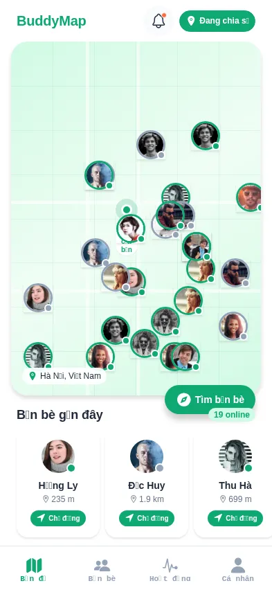 BuddyMap Connect