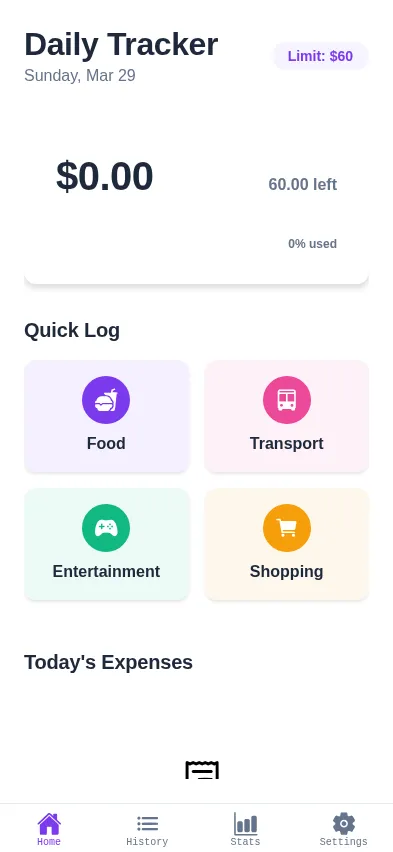 Pocket Budget Tracker