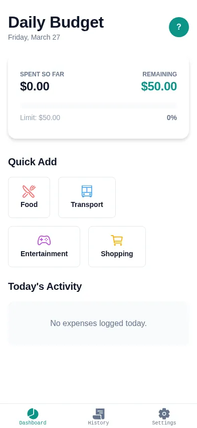 Budget Buddy Tracker