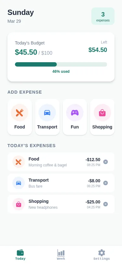Budget Buddy Mobile
