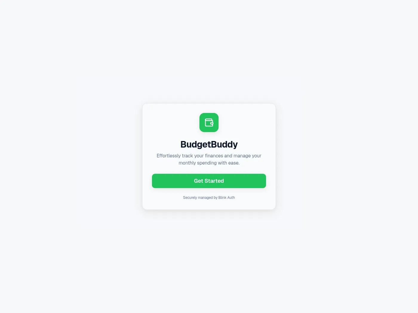 BudgetBuddy