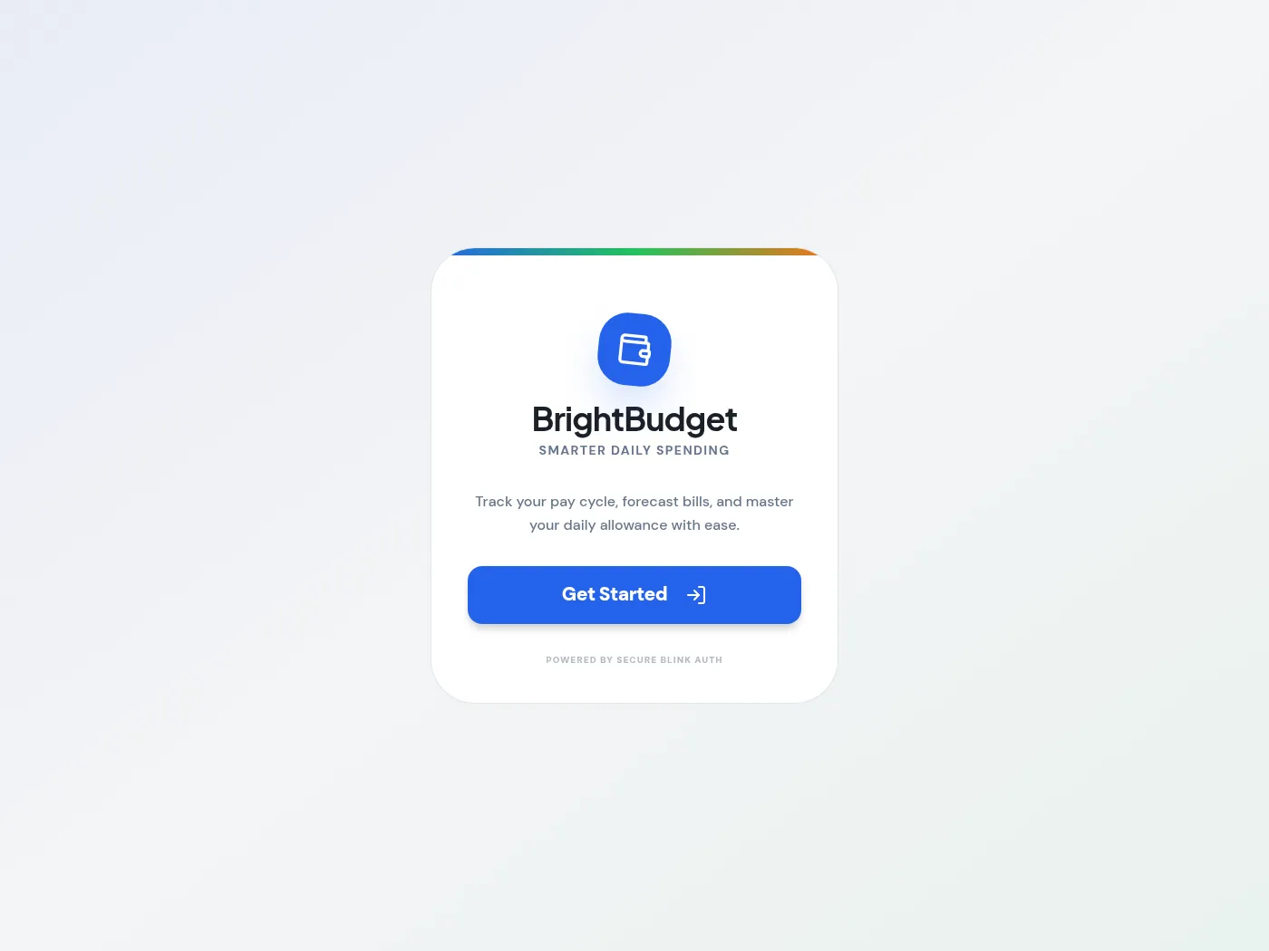 BrightBudget Planner