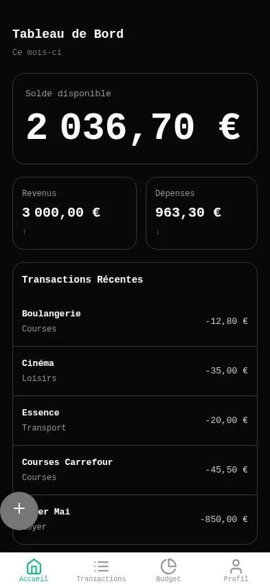 BudgetEase Mobile