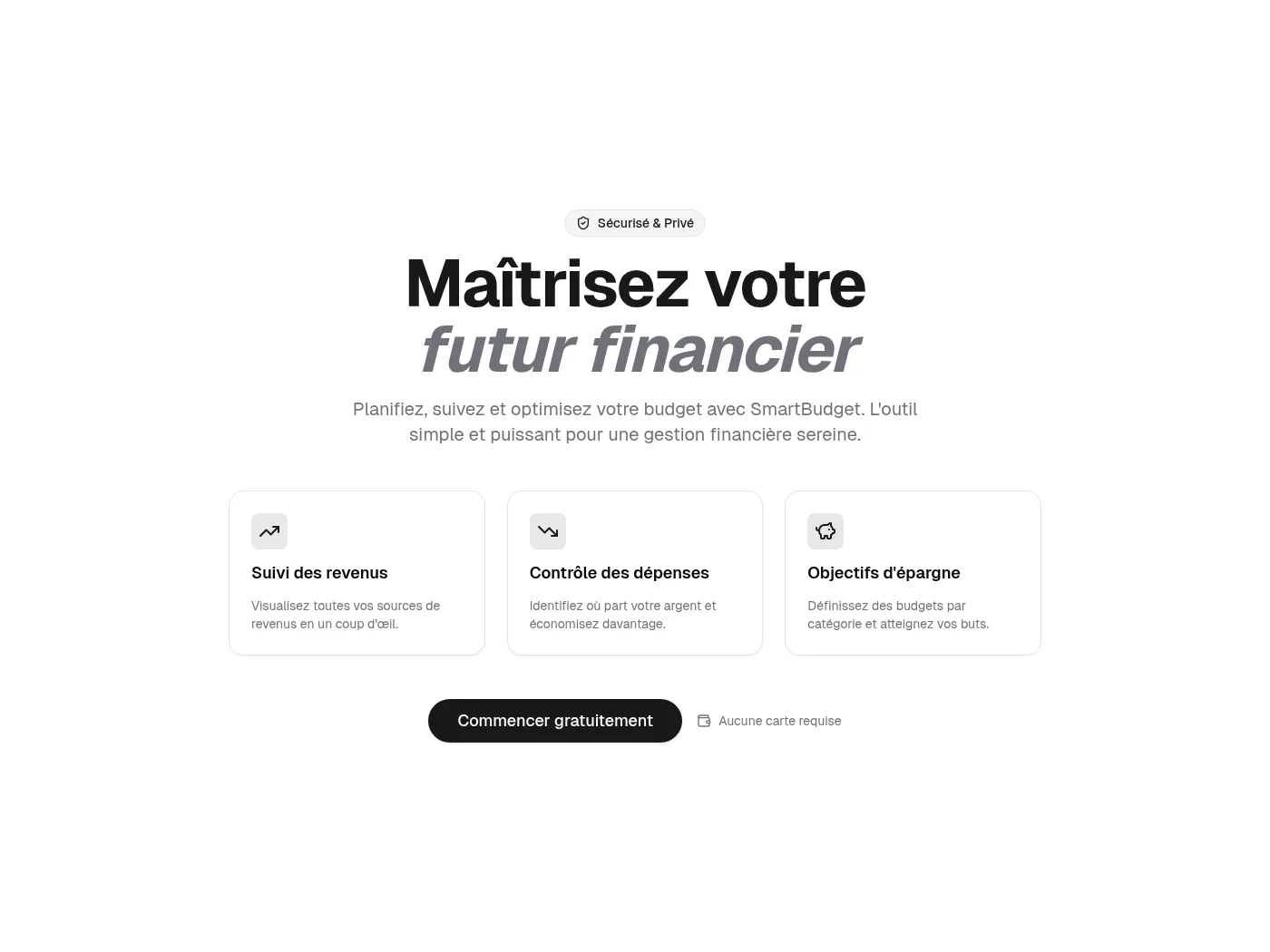 Smart Budget Planner