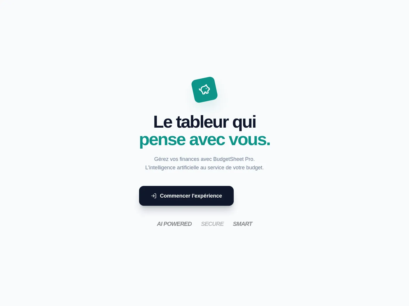 BudgetSheet Pro