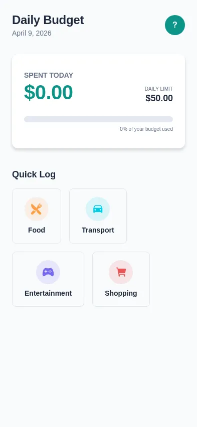 SpendWise Pocket App