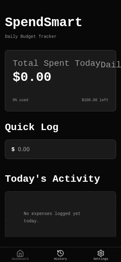 SpendSmart Tracker