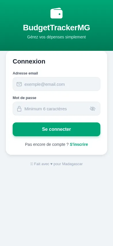 BudgetTrackerMG Mobile