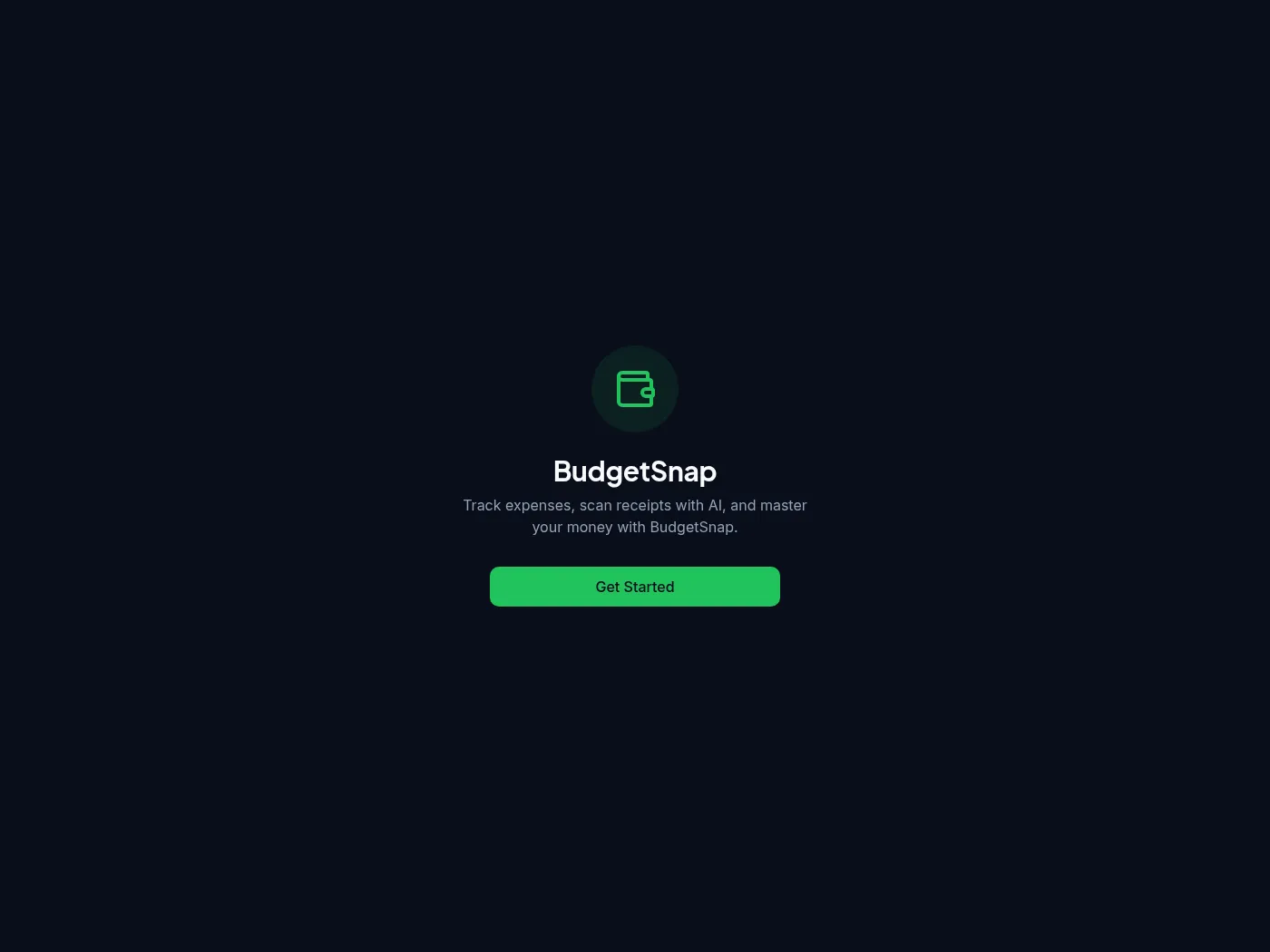 BudgetSnap