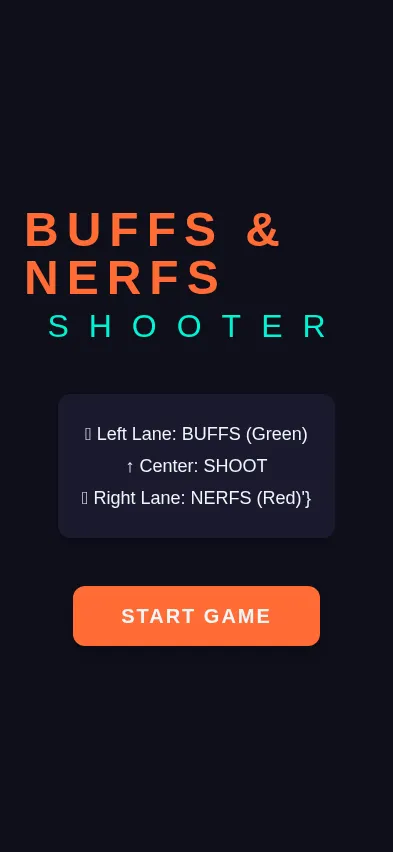 Buffs & Nerfs Shooter