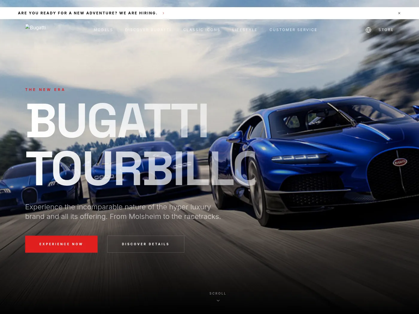 Bugatti Clone Site
