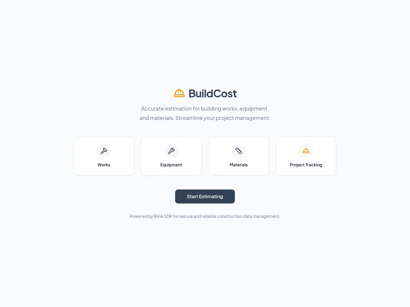 BuildCost Estimator