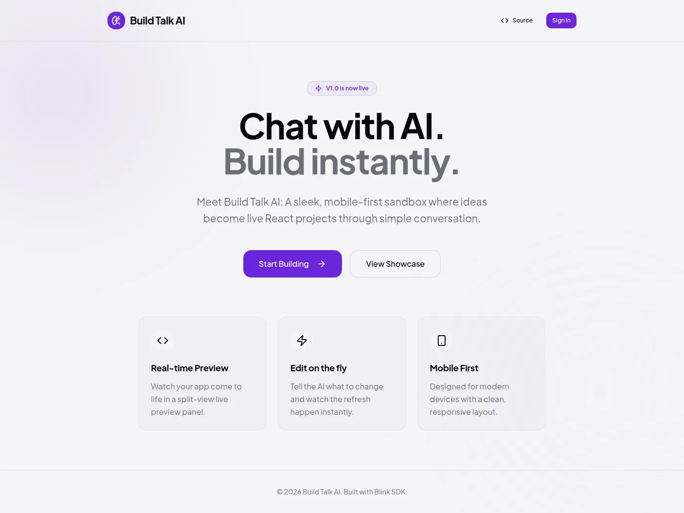 Build Talk AI