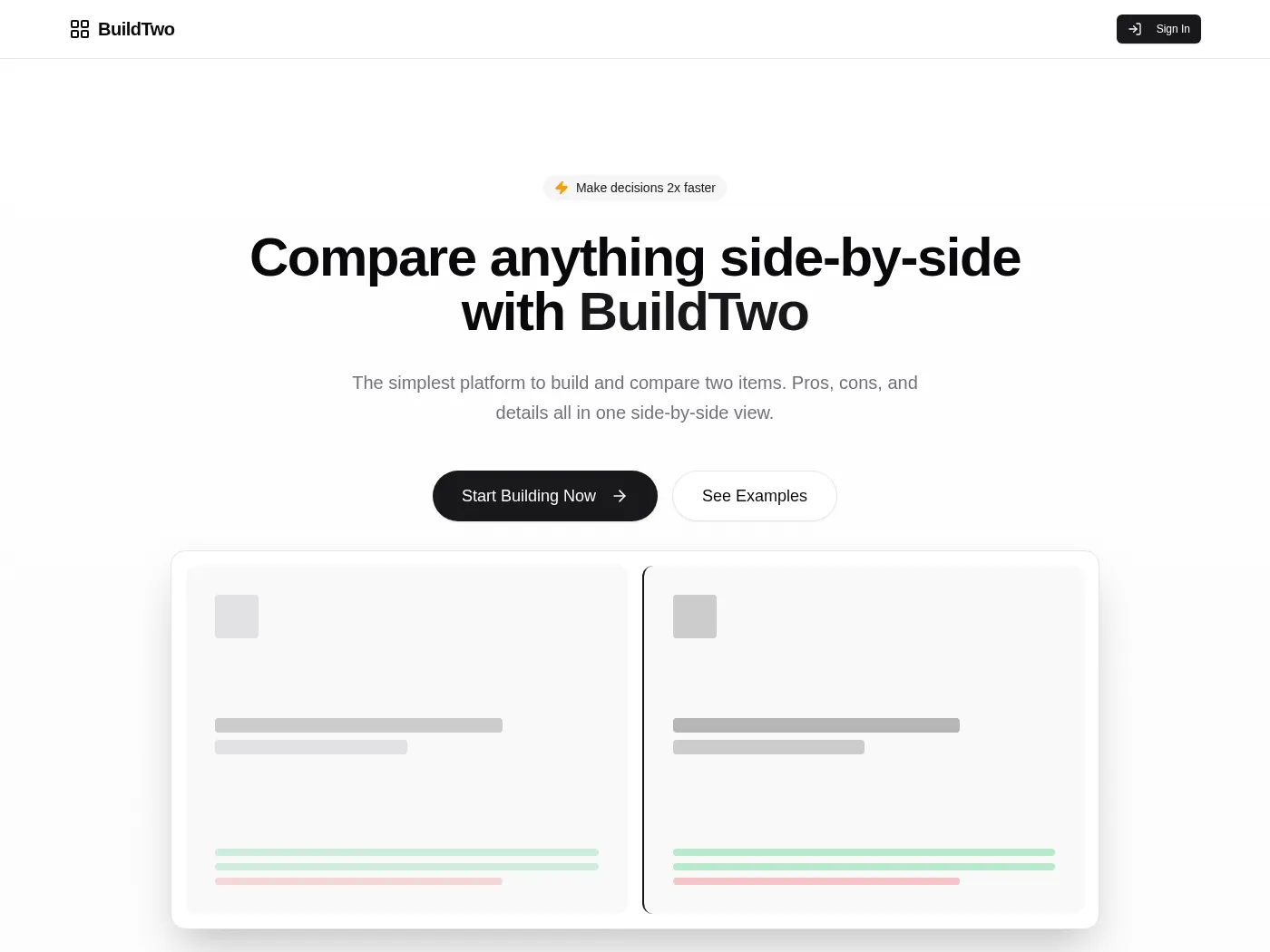 Build Two Platform