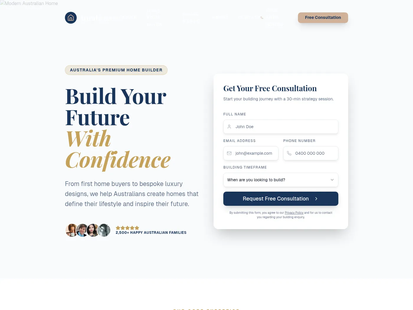 Builder Boost Website