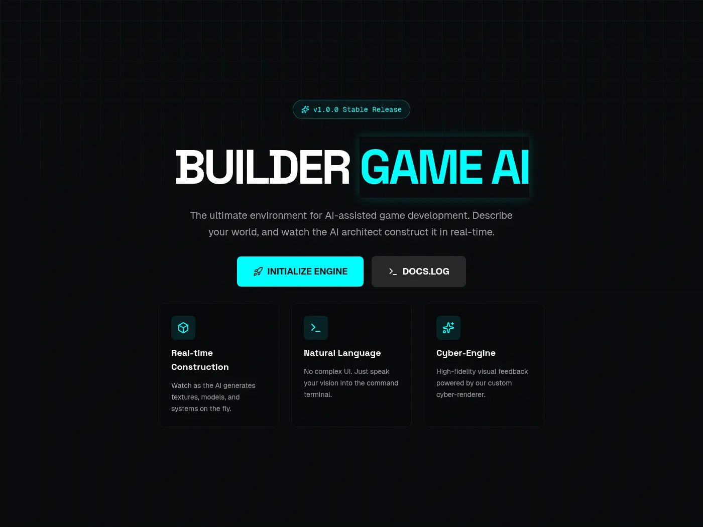Builder Game AI