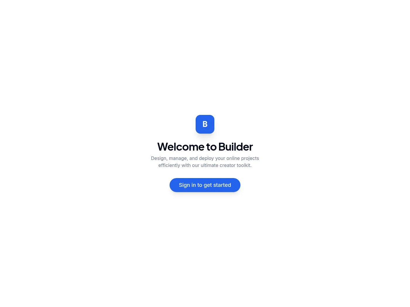 Builder Toolkit