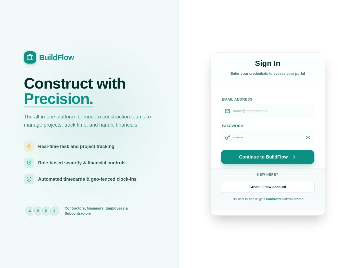 BuildFlow Platform
