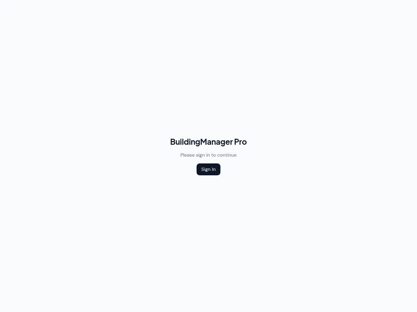 BuildingManager Pro