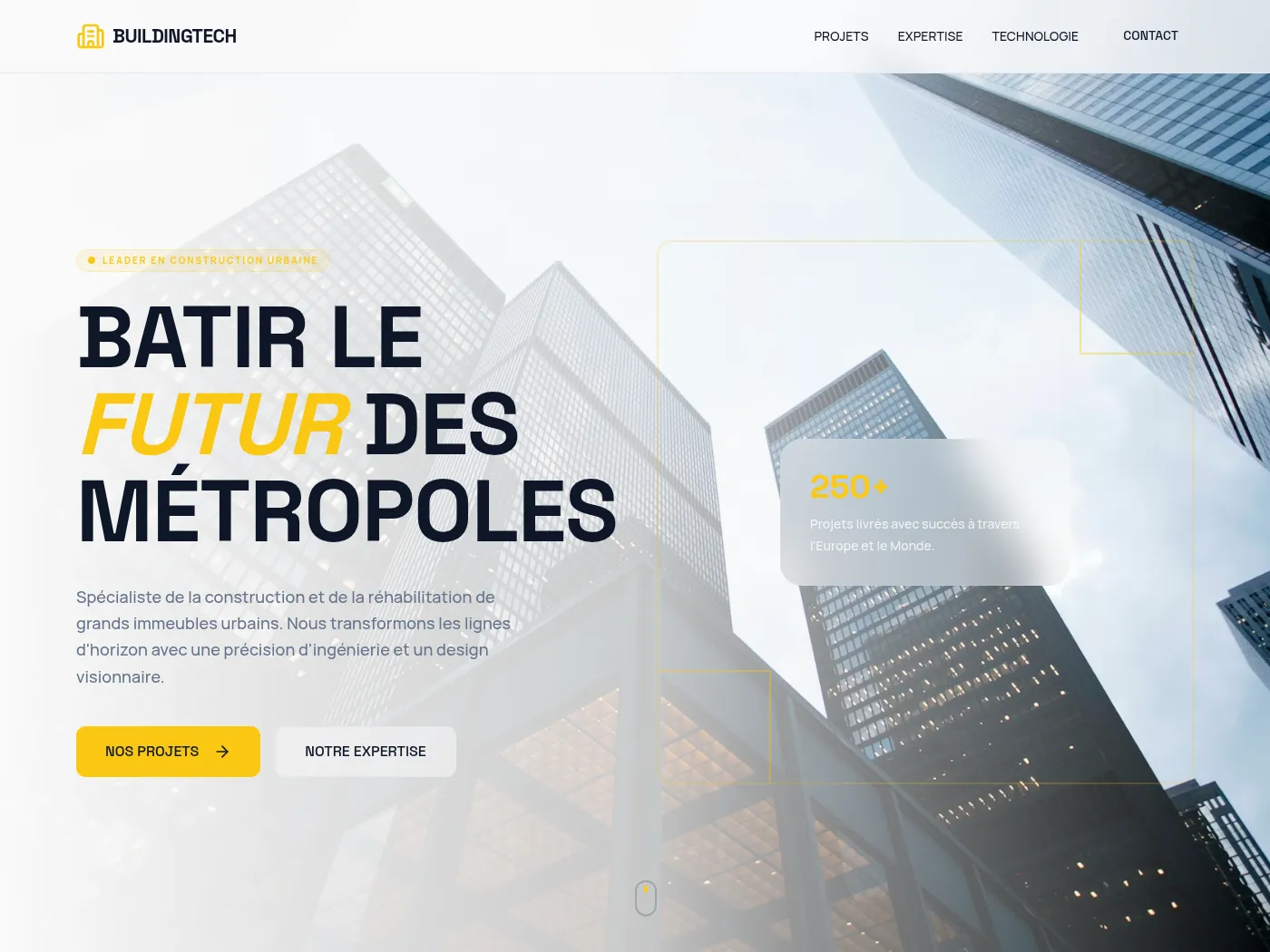 BuildingTech Modern Site